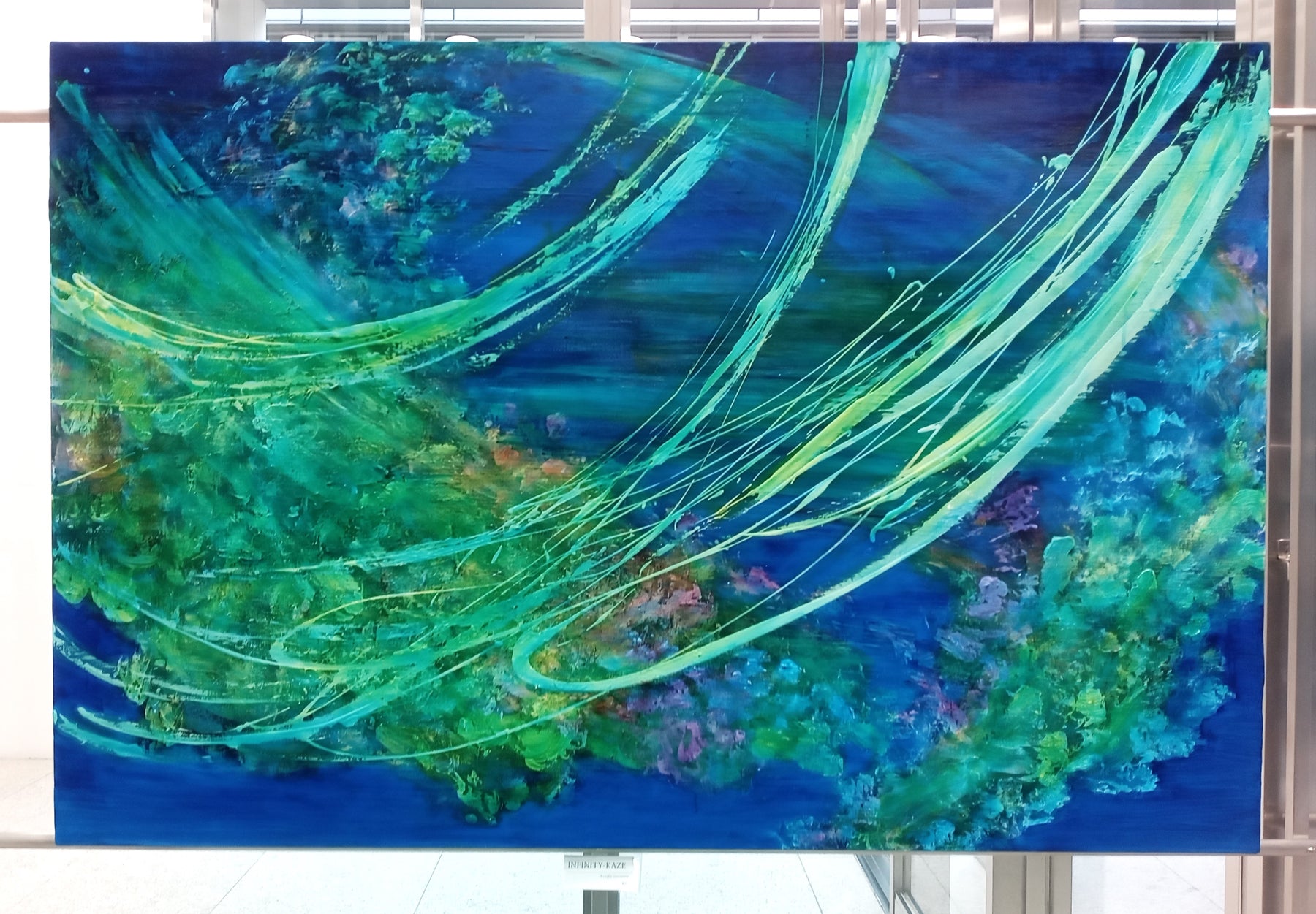 INFINITY-KAZE／RABENDER.M｜アート絵画・販売通販WASABI(ワサビ)